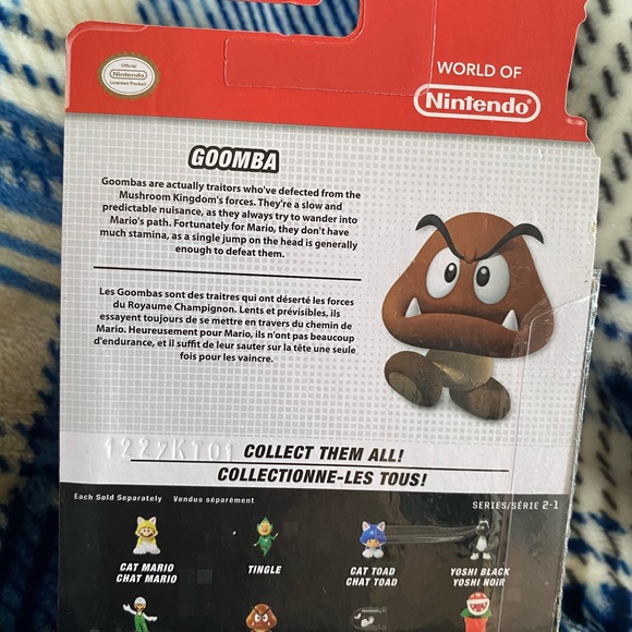 Nintendo | Toys | World Of Nintendo Super Mario Goomba 25 Figure Jakks ...